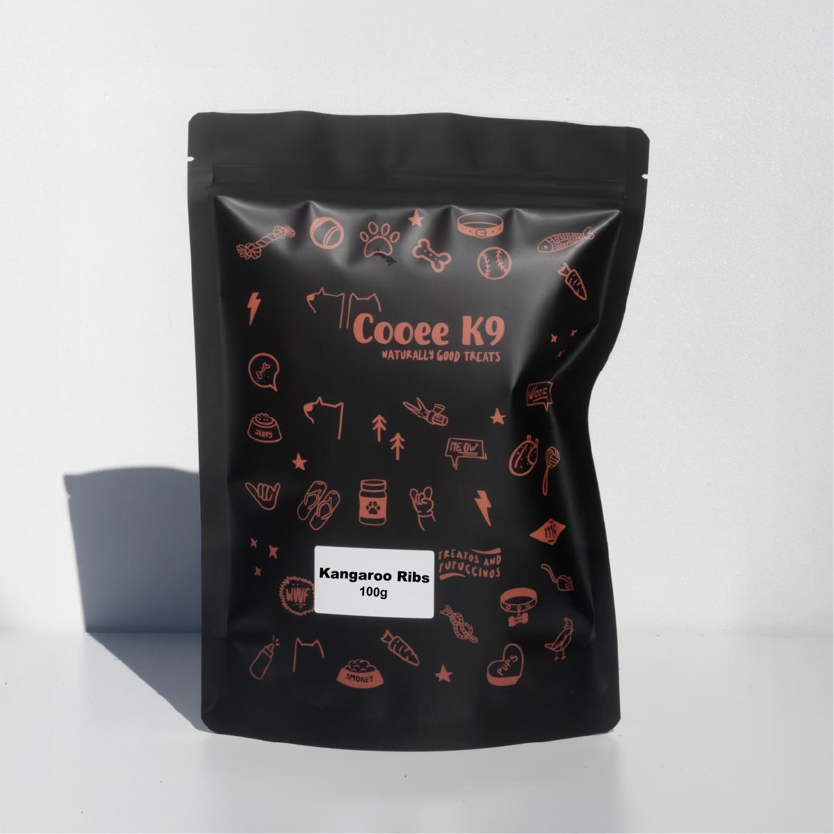 Kangaroo Ribs for Dogs – Lean Natural Chew – Cooee K9